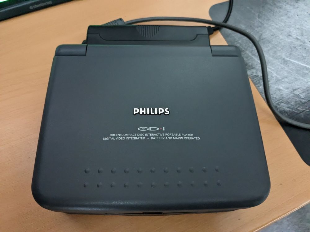 Philips Portable CDI Player 370 Rare Games Console OVP (Gebraucht) in ...