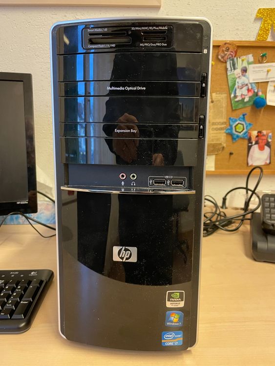 Desktop PC HP Pavilion 6000 Serie mit Monitor original | Kaufen auf Ricardo