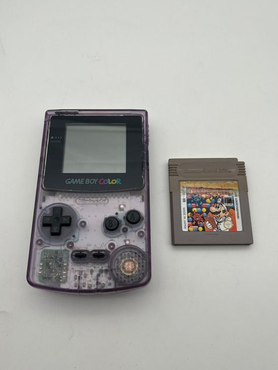 Gameboy Color DR Mario Lila Transparent Nintendo (Gebraucht) in St ...