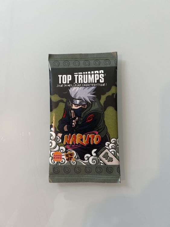 Naruto Top Trumps Burger King Promo - Versiegelt & Selten! (Neu und ...
