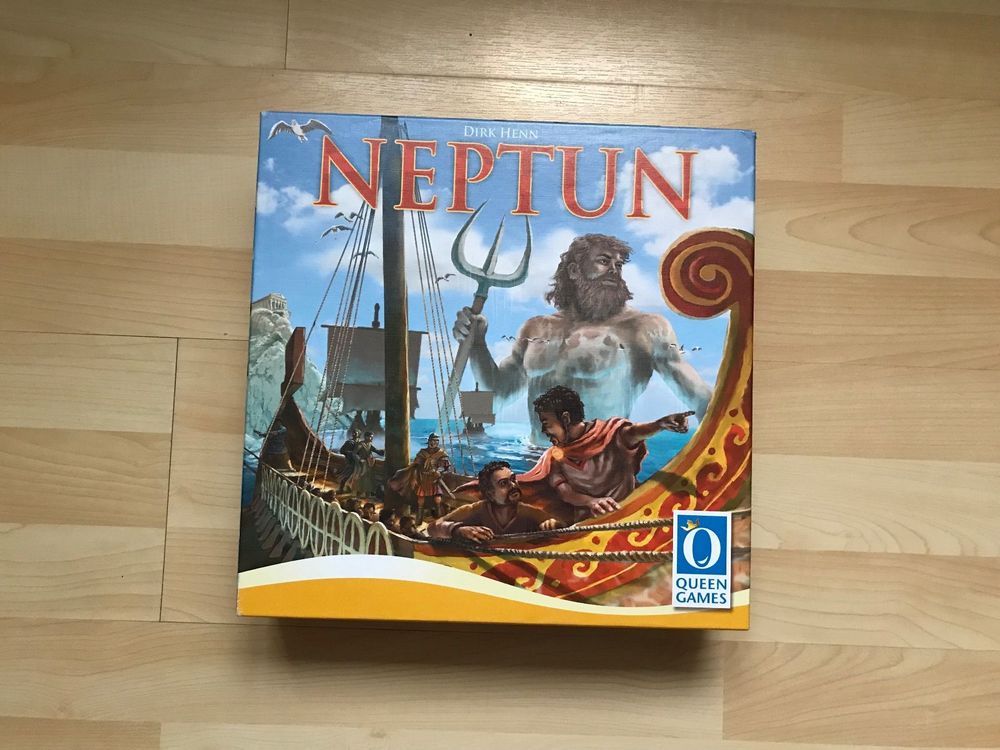 Neptun Brettspiel (Queen Games, 3-5 Spieler*innen) | Kaufen auf Ricardo