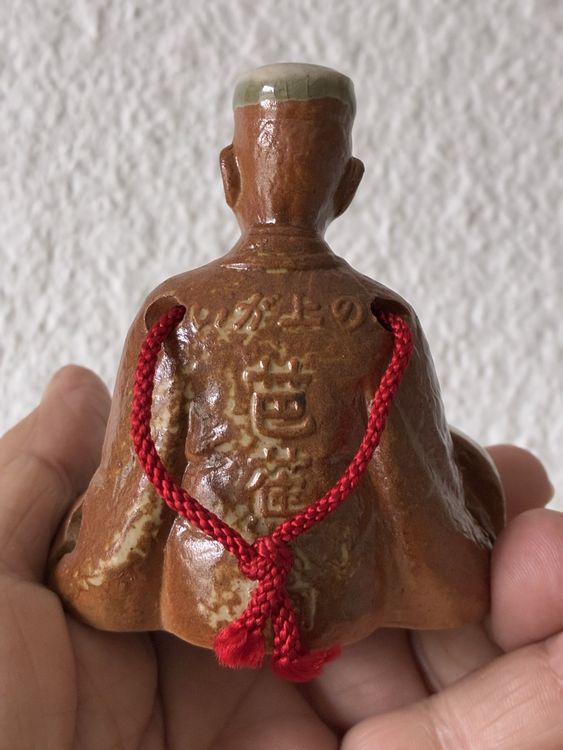 Japon cloche de temple en céramique figure monk (Gebraucht) in St-Aubin ...