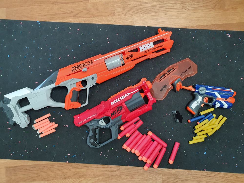 Set mit 3 Nerf Pistolen | Kaufen auf Ricardo