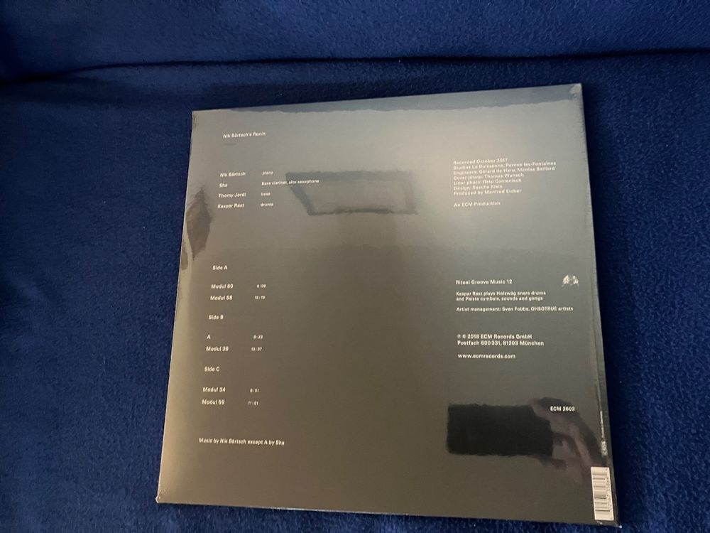 Nik Bärtsch`s Ronin / AWASE / ECM Vinyl (Neu und originalverpackt) in ...