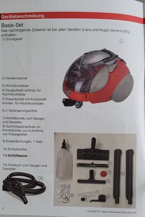 SINGER Dampfsauger "Lara" | Kaufen auf Ricardo