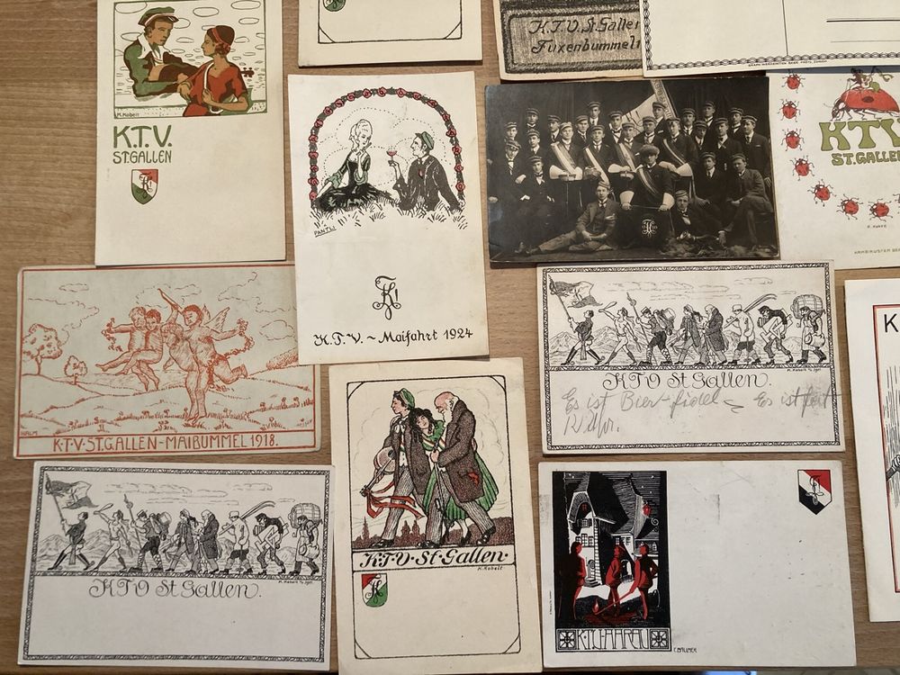 KTV St. Gallen, Rhetorika, Minerva, Gymnastica, Industria (Gebraucht ...