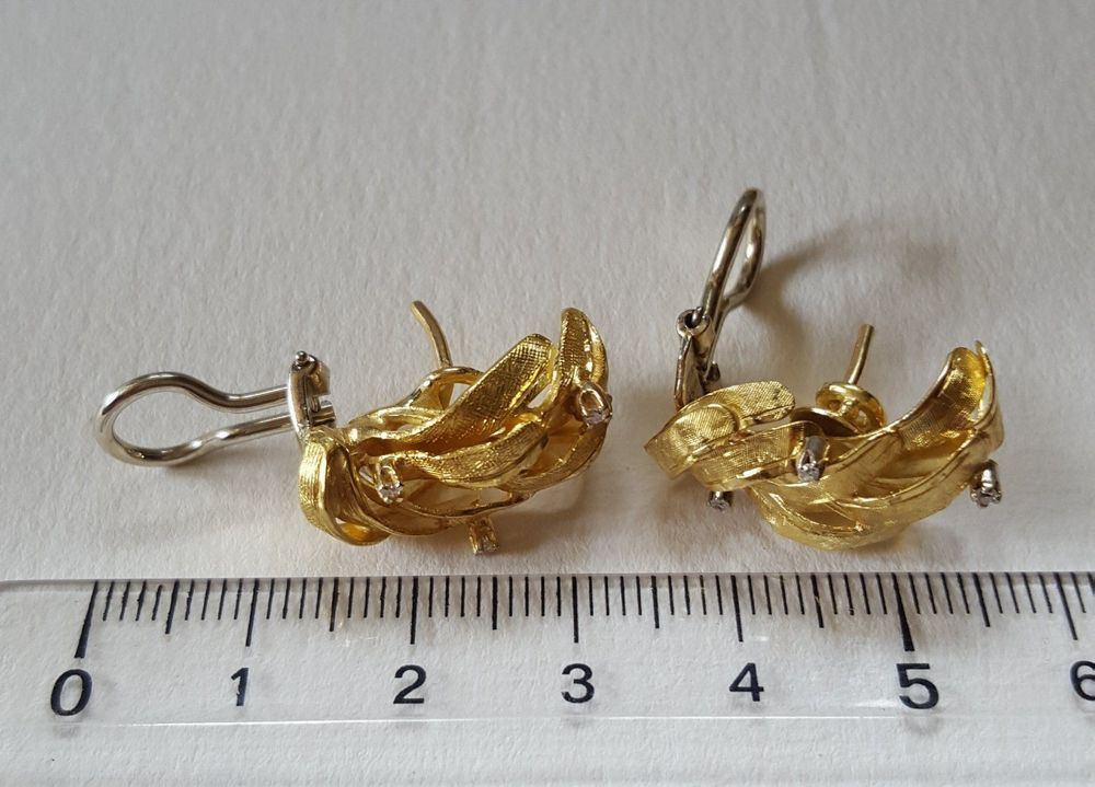 18 Karat 750 Gold Brillanten Ohrstecker (Gebraucht) in Wald ZH für CHF 980 – mit Lieferung auf ...