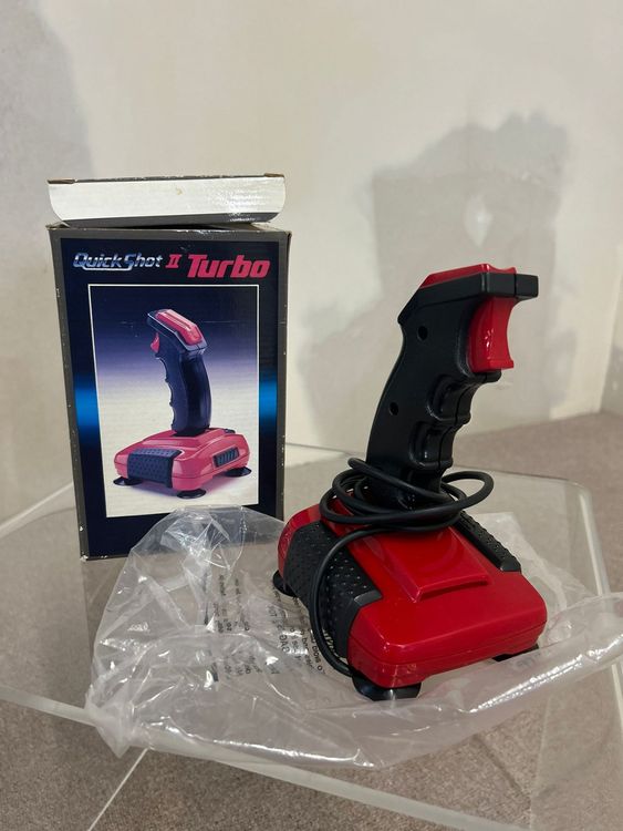 Quickshot II Turbo Joystick - Retro Gaming - Selten! (Gebraucht) in ...
