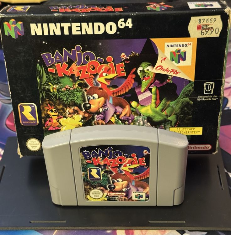 Banjo-Kazooie - Nintendo 64 - Jeu + boîte (Gebraucht) in Oron-la-Ville ...