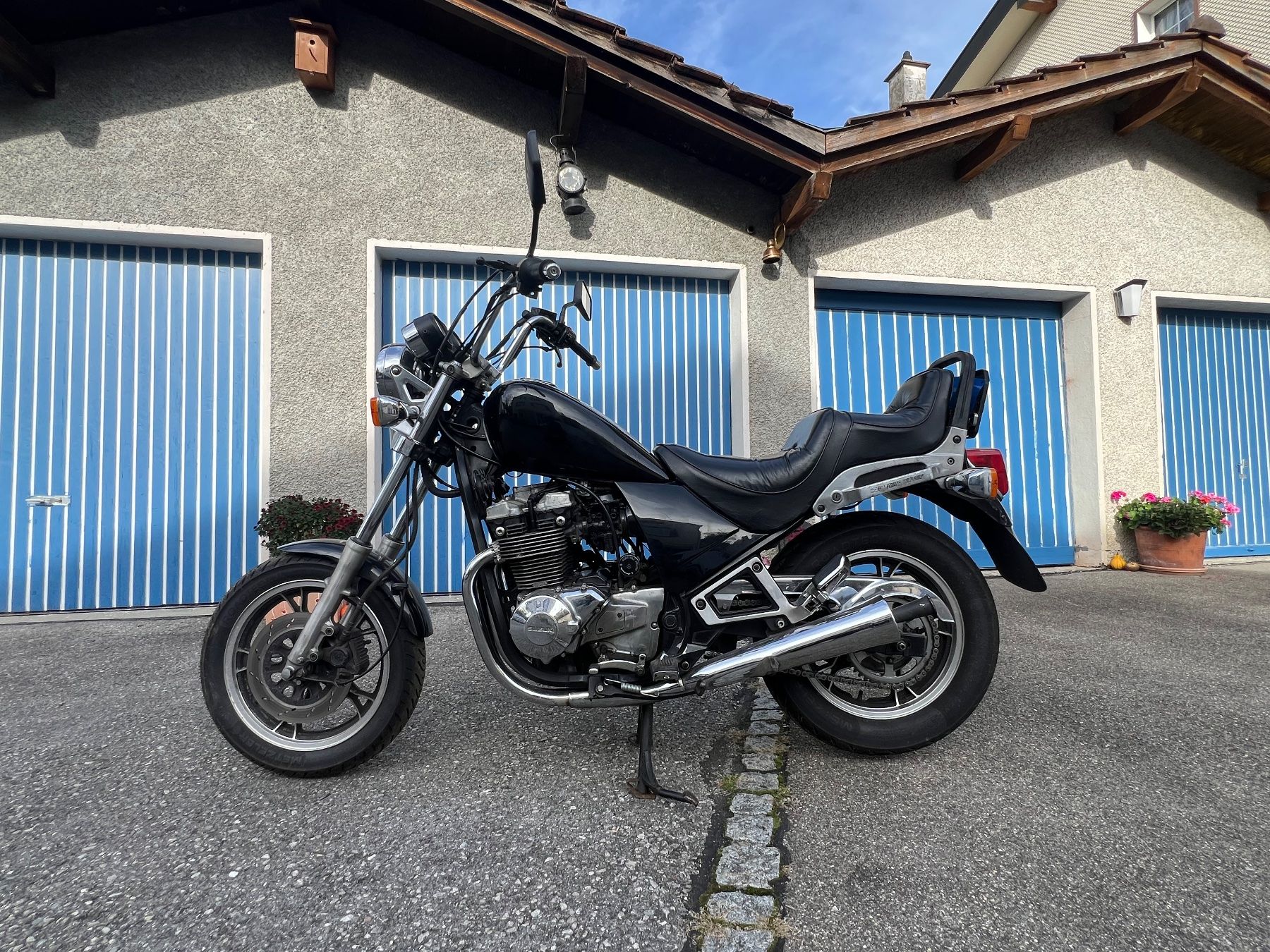 Suzuki GN 72 L Chopper Harley Strassen Motorrad Touring (Gebraucht) in ...