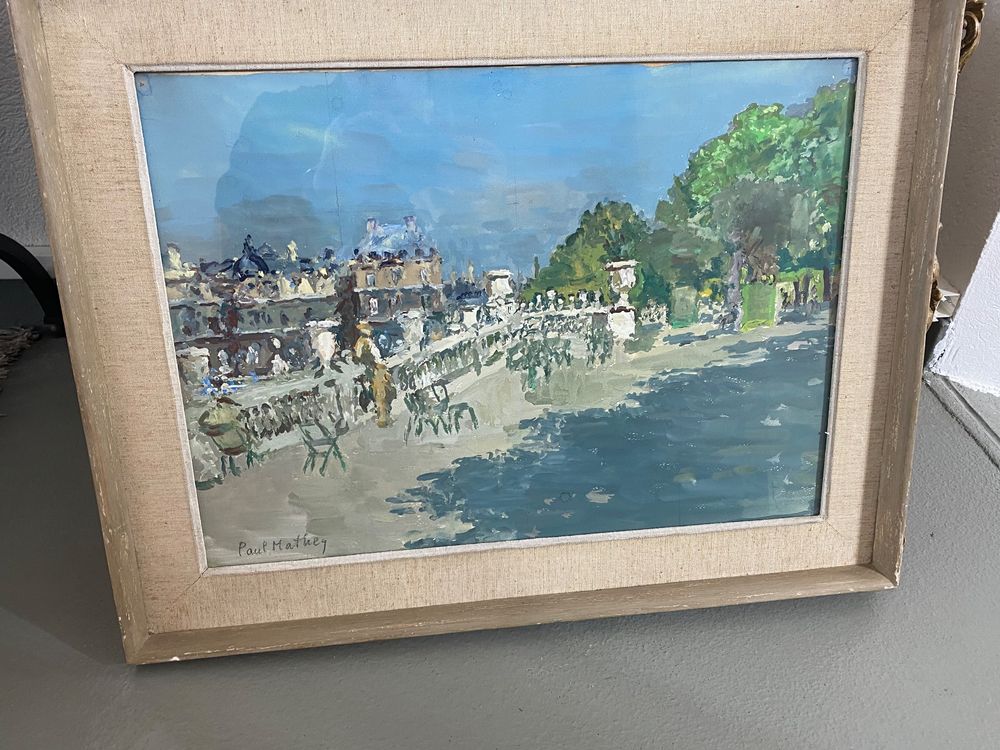 Paul MATHEY (1891-1972) Tableaux peinture gouache (Gebraucht) in Payerne für CHF 61 – mit ...