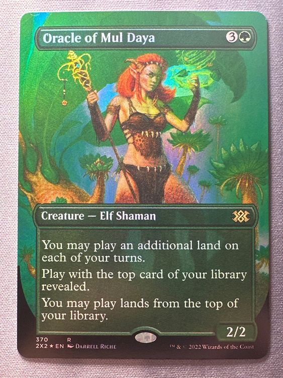 Oracle of Mul Daya FOIL Variant 370 Double Masters 2022 | Kaufen auf Ricardo