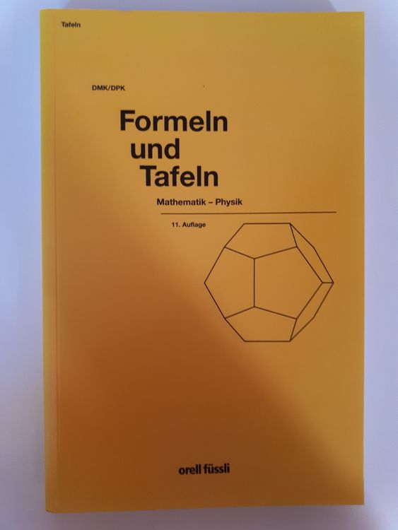 Formeln und Tafeln Mathematik - Physik (Gebraucht) in Dietikon für CHF ...
