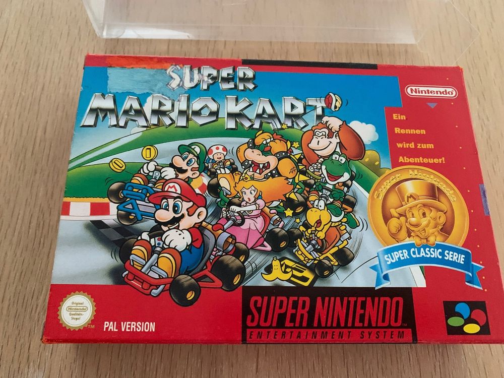 Super Mario Kart Super Nintendo Classic Serie OVP (Gebraucht) in ...