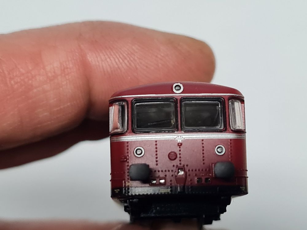 Minitrix 12554 Spur N - Schienenbus mit Beiwagen defekt (Defekt) in ...