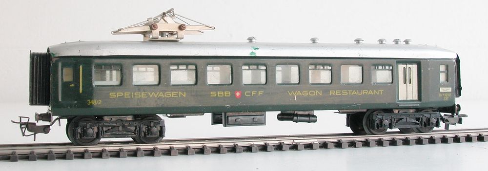 Märklin Leichtschnellzug-Speisewagen 348/2 der SBB Spur H0 (Gebraucht) in Oberwil BL für CHF 10 ...