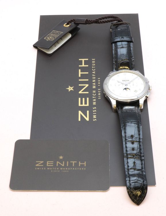 Zenith 03.0520.4100/02.C492 Grande Class Mondphase Stahl 44 | Kaufen ...