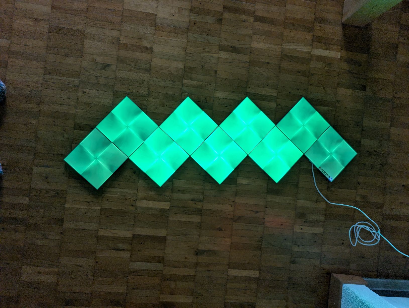 Nanoleaf Canvas Smart Kit, 9 kombinierbare Licht-Panele (Gebraucht) in ...