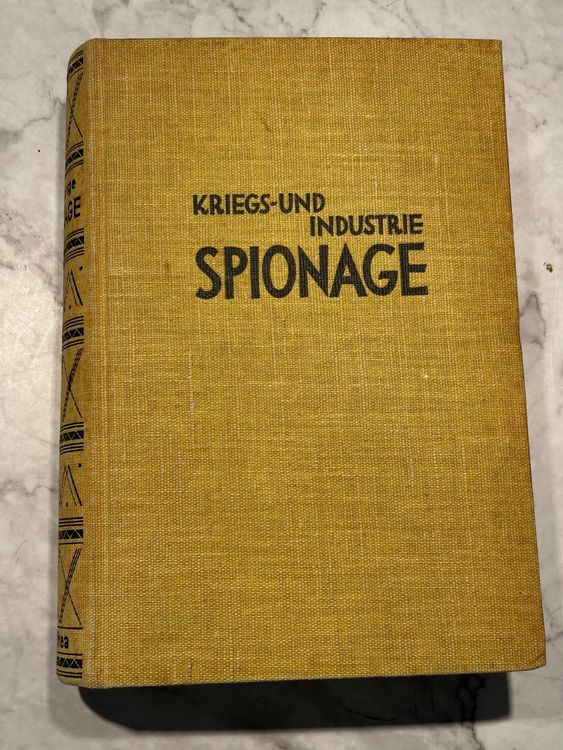 Kriegs- und Industrie Spionage - Ronge 1930 (Gebraucht) in Basel für ...