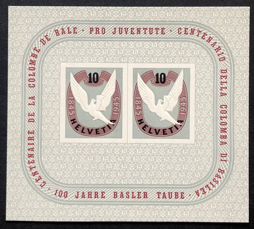 BLOCK BASLER TAUBE 1945** | Kaufen auf Ricardo