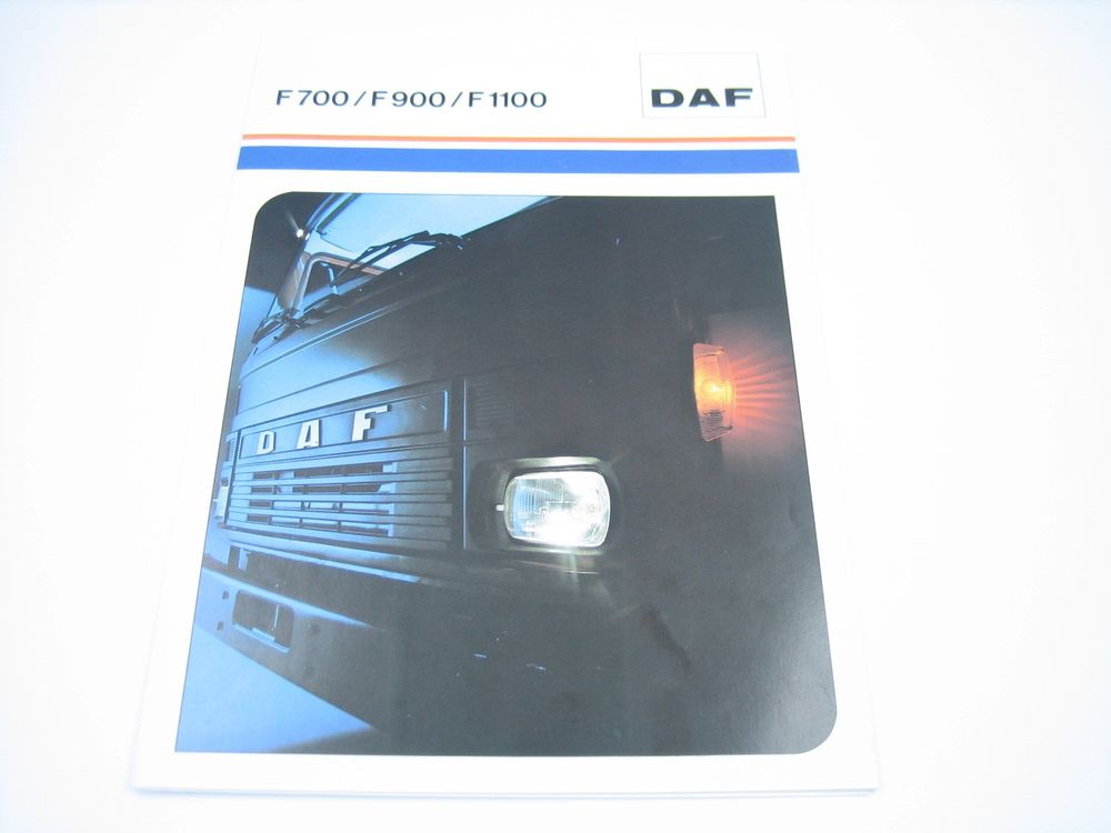 DAF F700 / F900 / F1100 alter Lastwagen Prospekt 1976 (Gebraucht) in ...