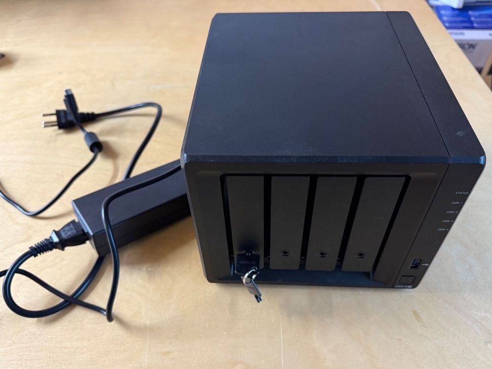 Synology DS918+ NAS inkl. 4 x 2 TB Disks (Gebraucht) in Münchenstein für CHF 311 – mit Lieferung ...
