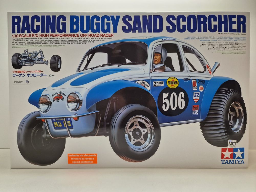 Tamiya Sand Scorcher 2010 58452 mit ESC (Neu und originalverpackt) in ...