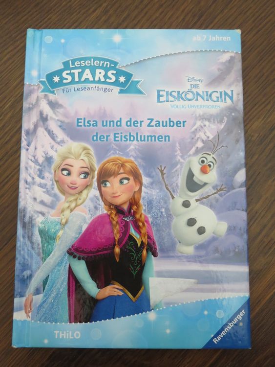 Kind Buch Kinderbuch lesen Leselernstars Frozen Eisblumen 7+ (Gebraucht ...