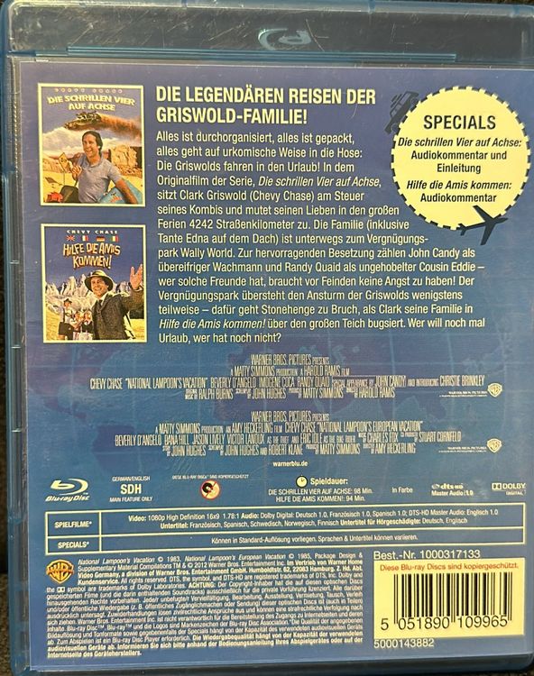Die schrillen Vier auf Achse/Hilfe, die Amis kommen BLU-RAY (Gebraucht) in Zürich für CHF 7 ...