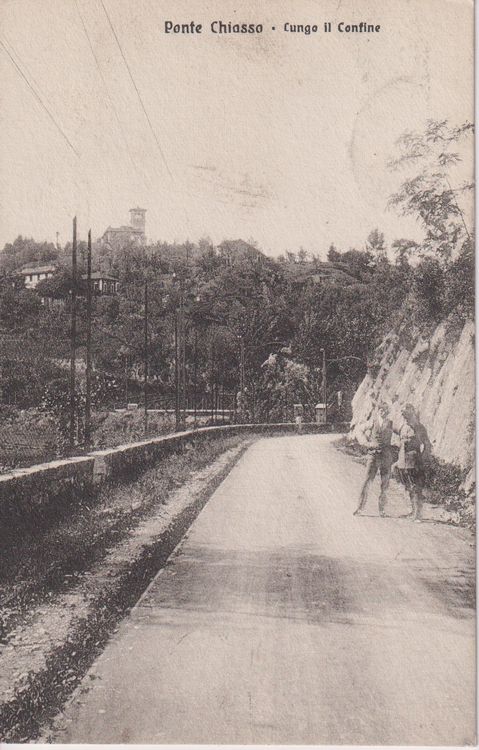 AK Ponte Chiasso - Lungo il confine. RARA 1928 (Usato) a Riva San ...