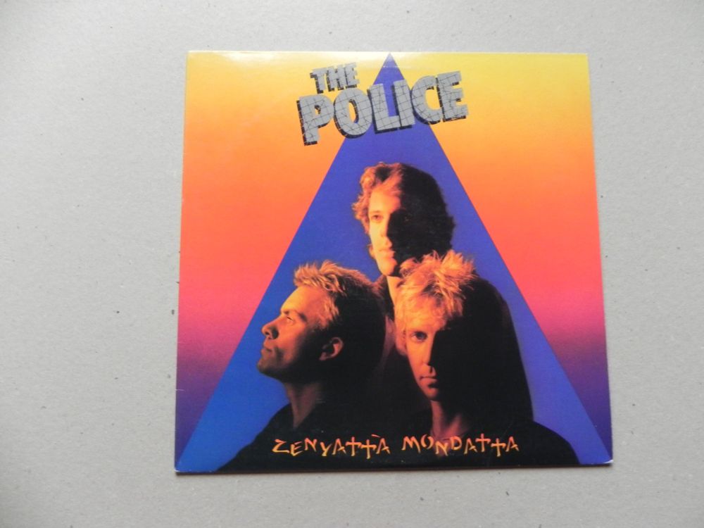 LP Engl. Rock New Wave Reggae Police 1982 Zenyatta Mondatta | Kaufen ...