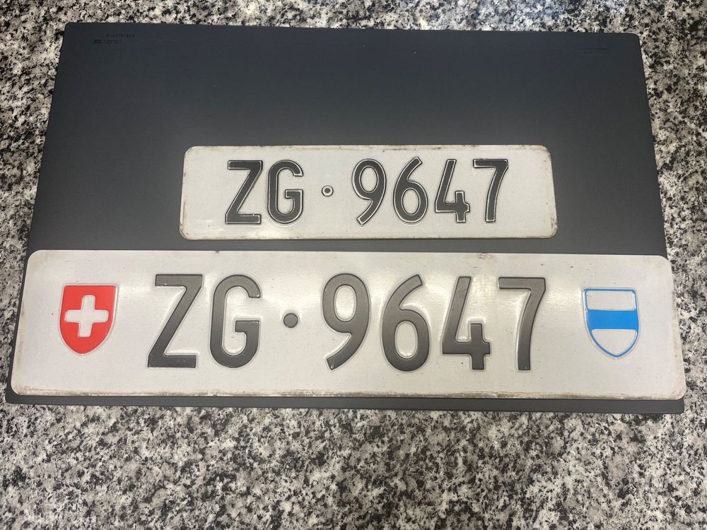Autokennzeichen Kt.Zug 9647 | Kaufen auf Ricardo