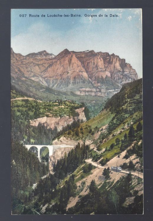 Route de Louèche-les-Bains - Gorges de la Dala, non circulée (Neu ...