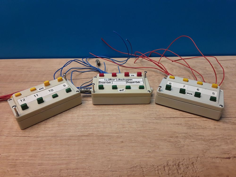 Märklin _ 1x 72720 Stellpult _ 2x 72730 Schaltpult _ Spur H0 | Kaufen ...