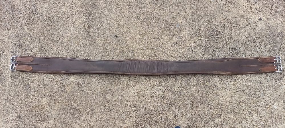 Sattelgurte 130cm braun, Leder | Kaufen auf Ricardo