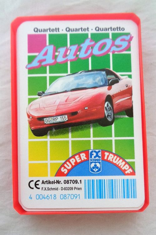 Auto Quartett / Autos / 32 Karten ab Fr. 4.- | Kaufen auf Ricardo