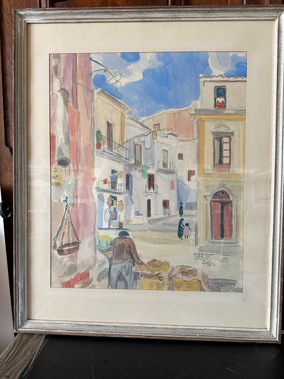 Maria Uebersax (1899-1989) Aquarell sign. 1957 (Gebraucht) in arlesheim für CHF 150 – mit ...