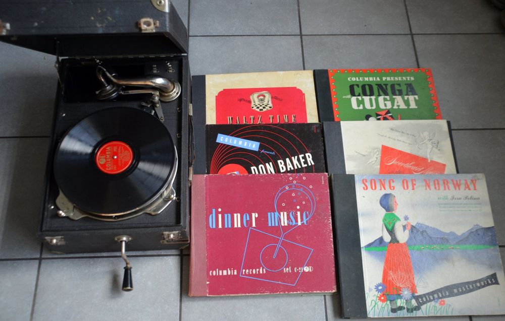 Alba Grammophon Plattenspieler / gramophone (Gebraucht) in Collonges ...
