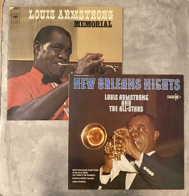 Louis Armstrong - Set 2 LP‘s (Gebraucht) in Winterthur für CHF 10 – mit Lieferung auf Ricardo kaufen
