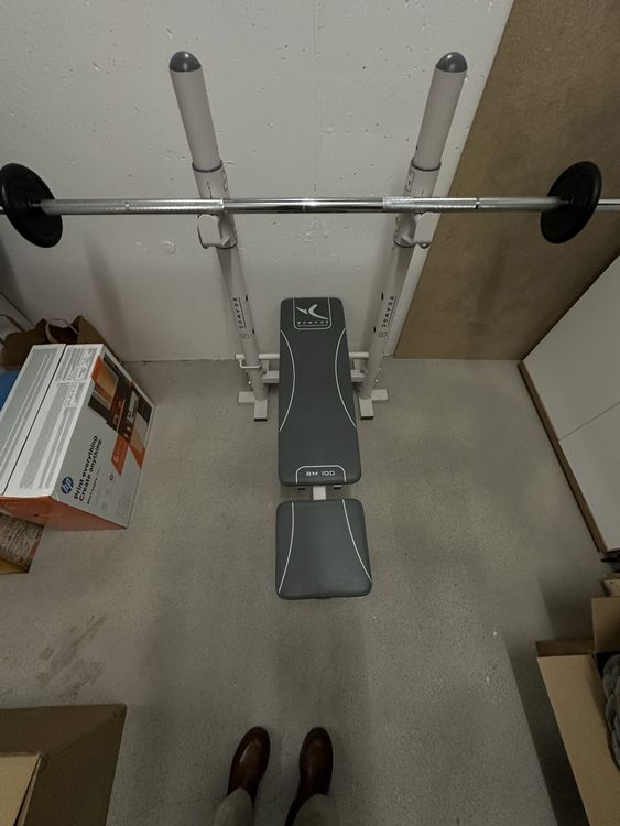 Kraftstation mit Hantelbank - Ideal füs Home Gym Training! (Gebraucht ...