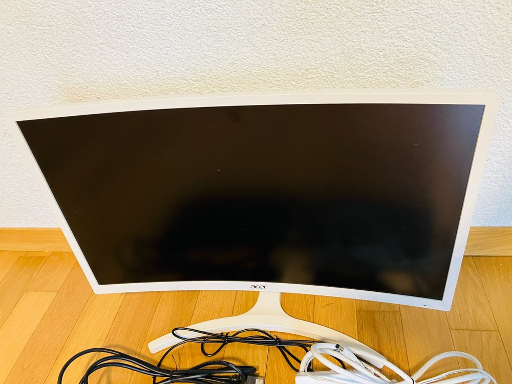Acer ED242Q Curved Monitor 23 Zoll 16:9 inkl. Tastatur HP (Gebraucht ...
