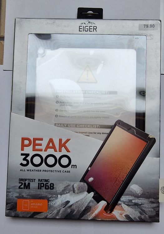 Eiger Peak 3000m Schutzhülle Apple iPad AIR 2020, 10.9 Zoll (Neu und originalverpackt) in ...