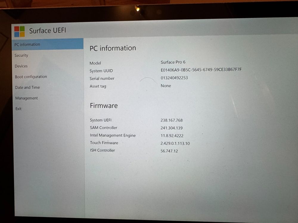 Microsoft Surface Pro 6, Model 1796, i5,8 GB RAM, 256 GB SSD (Gebraucht ...
