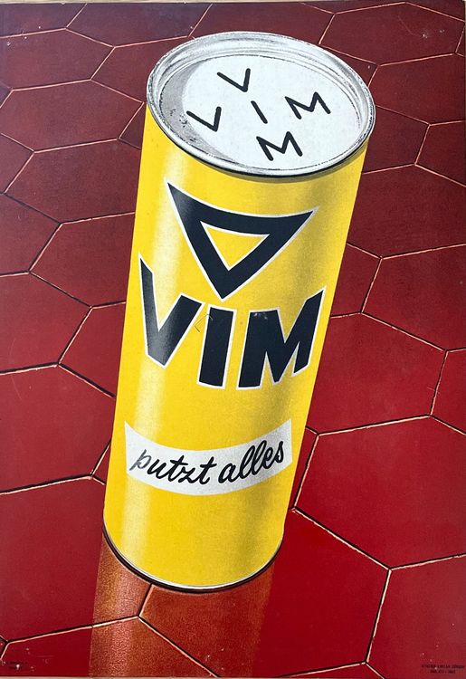 Vintage ( VIM ) Plakat | Kaufen auf Ricardo
