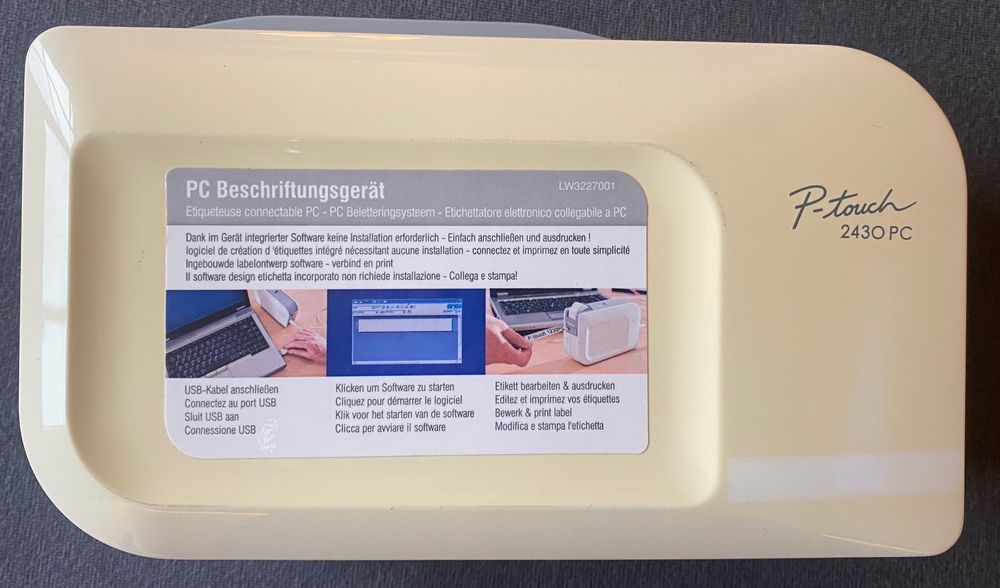 Beschriftungsgerät Brother P-touch 2430 PC (Gebraucht) in Rothenburg ...