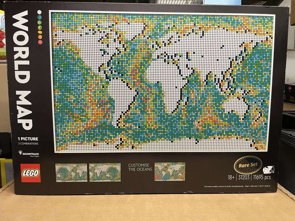 LEGO® Weltkarte 31203 - Rarität! Selten Rare (Neu und originalverpackt) in Steffisburg für CHF ...