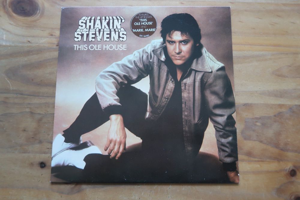 SHAKIN' STEVENS - THIS OLE HOUSE - mit MARIE MARIE VINYL LP (Gebraucht ...