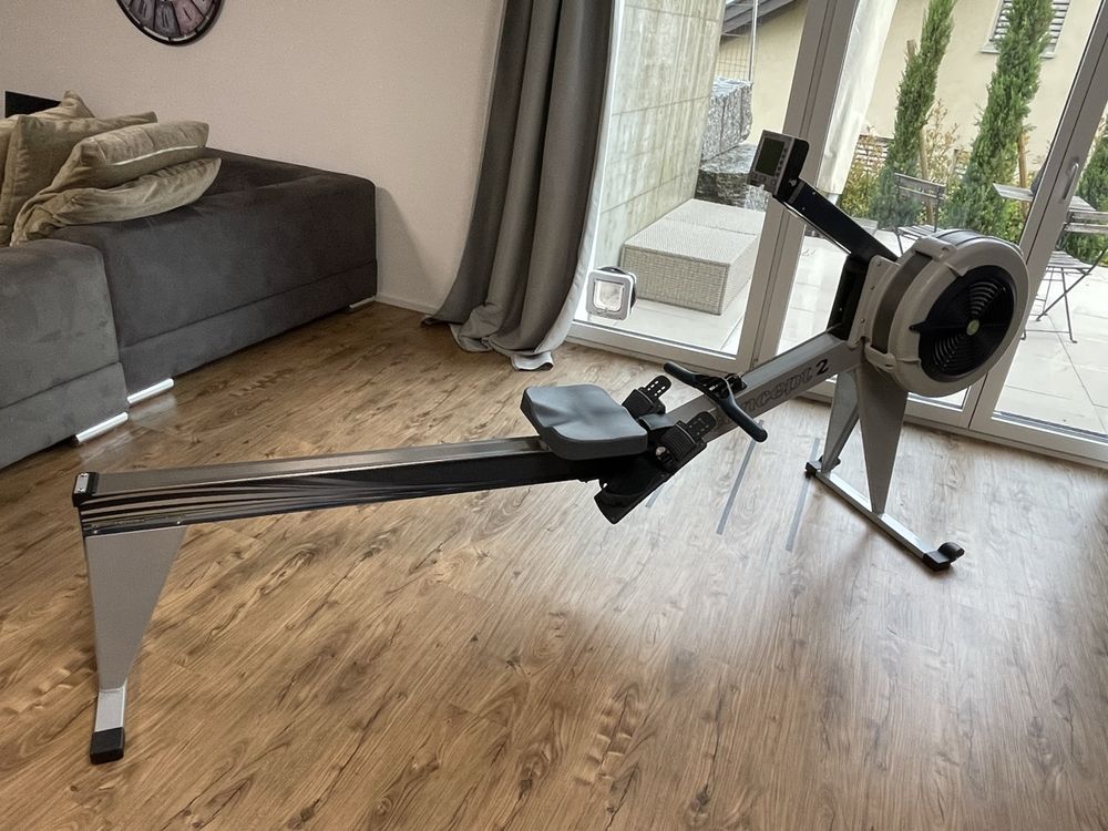 Concept 2 model e PM4 Indoor Rower Rudergerät grau | Kaufen auf Ricardo