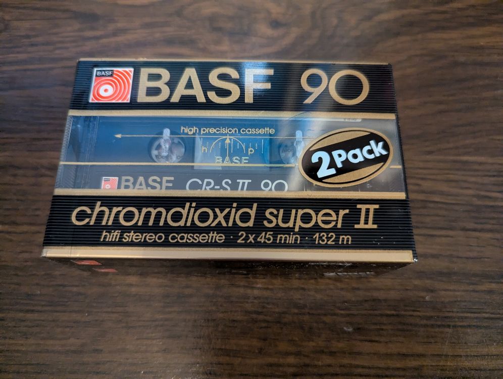 BASF Chromdioxid Super II 90min Doppelpack (Neu und originalverpackt) in Baden für CHF 12 – mit ...