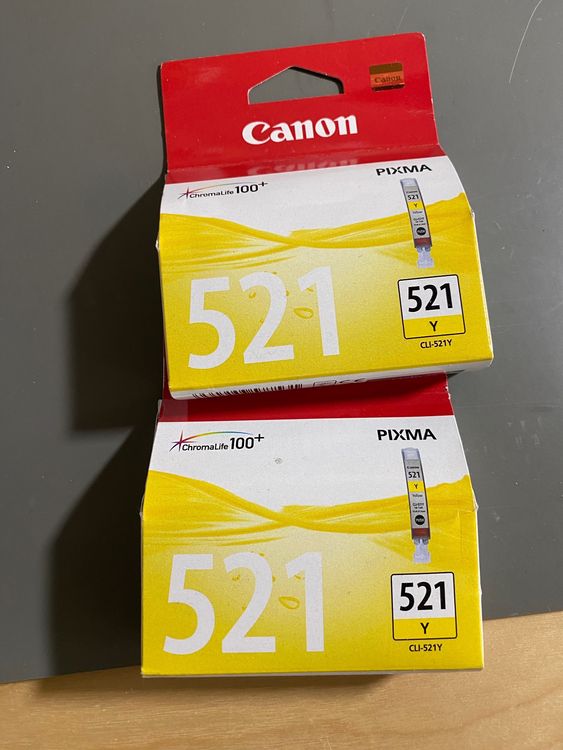 Canon original Tinte CLI-521Y | Kaufen auf Ricardo